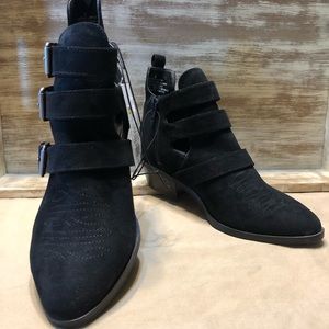 Universal Thread | Shoes | Womens Triple Buckle Cut Out Western Boots ...